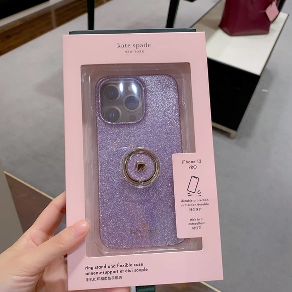 kate spade | Cell Phones & Accessories | Kate Spade Glitter Iphone Case ...